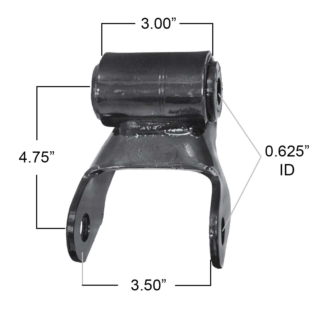 Dodge Rear Leaf Spring Shackle | M1795 | Spring Works
