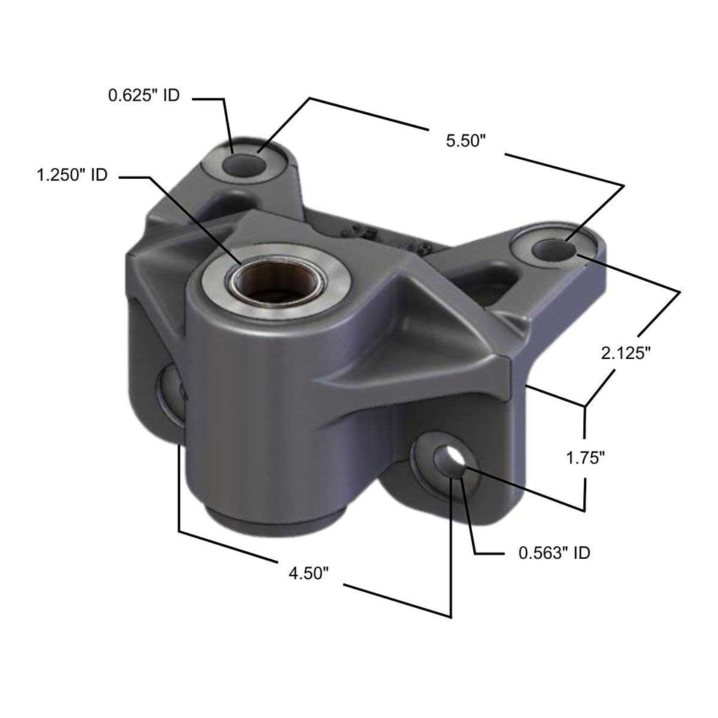 Freightliner Rear of Front Leaf Spring Hanger | SE-618 | Spring Works