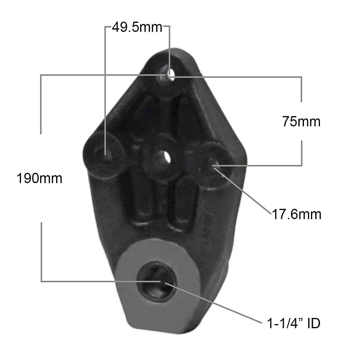Freightliner Front Leaf Spring Hanger | MFL46190 | Spring Works