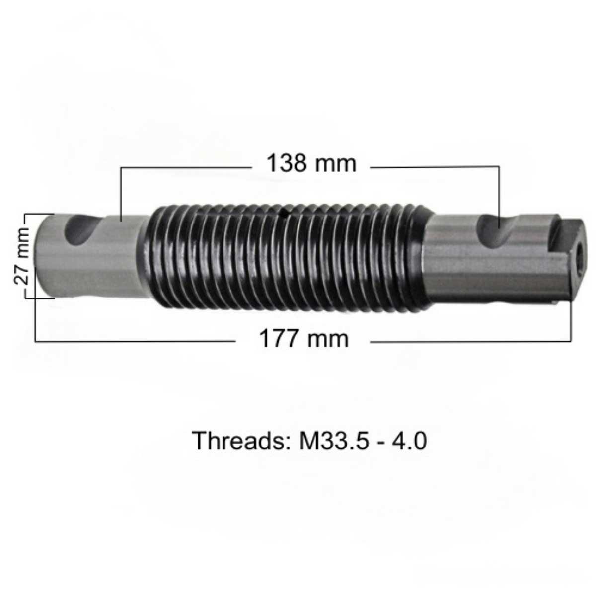 Kenworth Front Leaf Spring Pin | SB-1544 | Spring Works