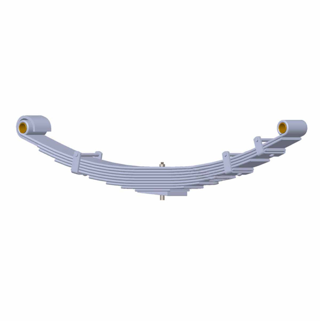 Ford F650 & F750 Front Leaf Spring - 8 Leaves 1 Wedge - 43-794 – Spring ...