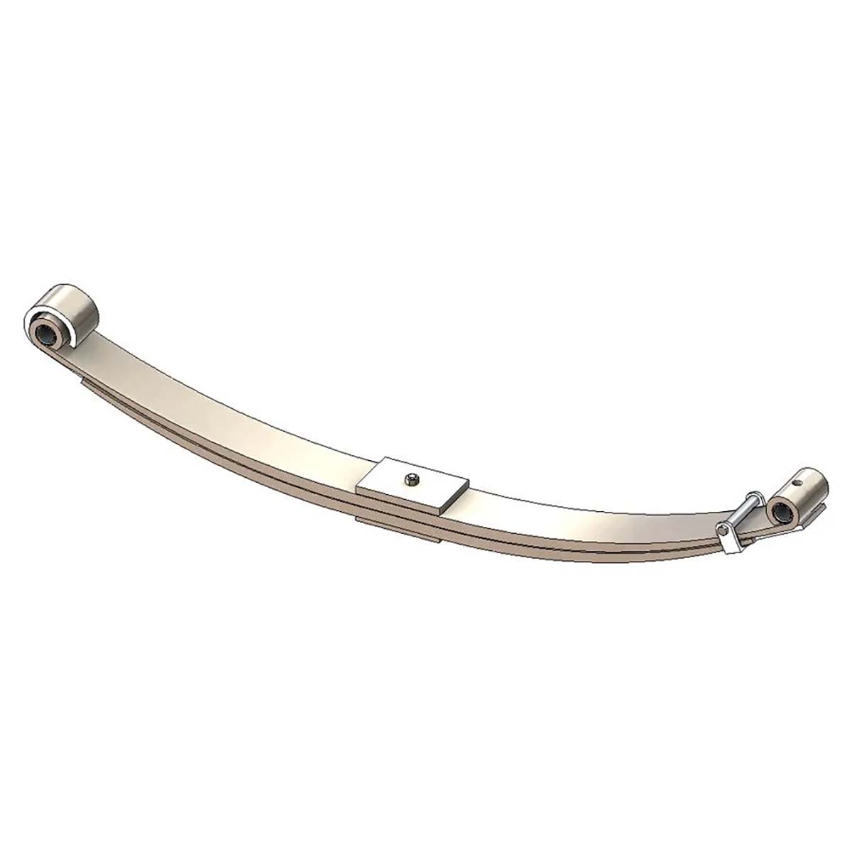 Navistar International Front Leaf Spring -2 Leaves 2 Pad- 55-1176 ...