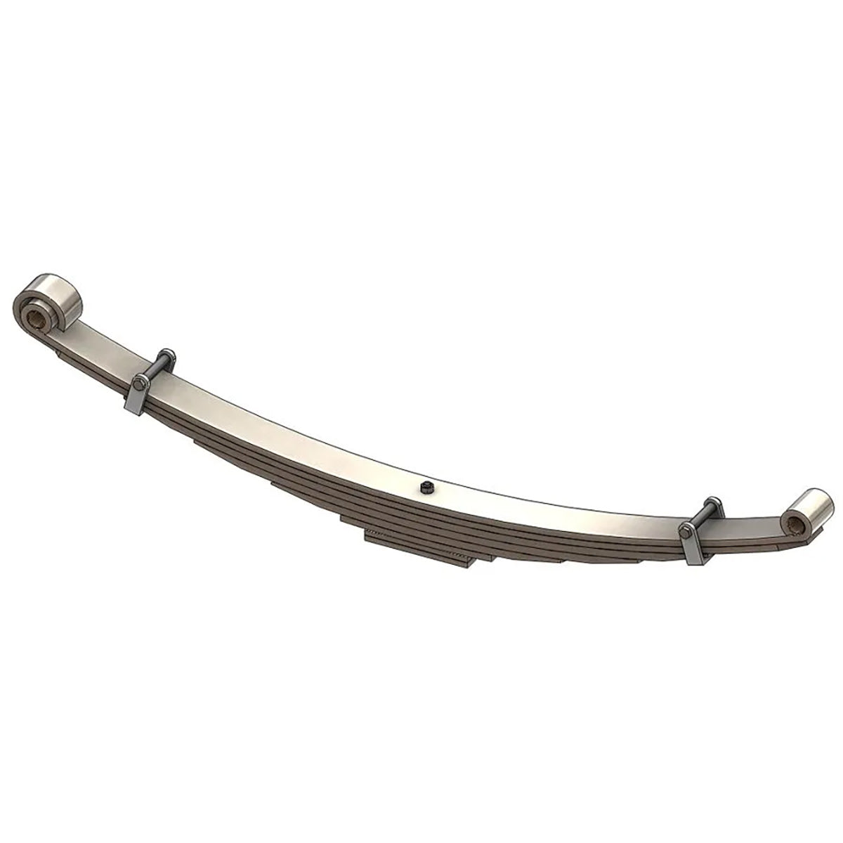 Isuzu & GMC NRR, W5 Rear Leaf Spring - 6 Leaves 2 Pads - 56-189 ...