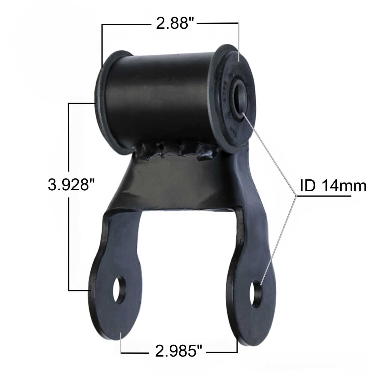 Toyota Rear Leaf Spring Shackle | TS009 | Spring Works