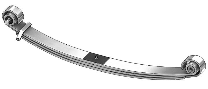Freightliner Front Leaf Spring - 3 Leaves - 46-1768 – Spring Works