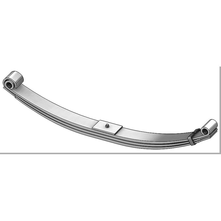 Freightliner Front Leaf Spring - 3 Leaves 1 Pad - 46-1278 – Spring Works