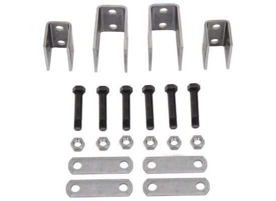 2K-7K Single Axle Trailer Hanger Kit - Double Eye Springs - 4103L ...