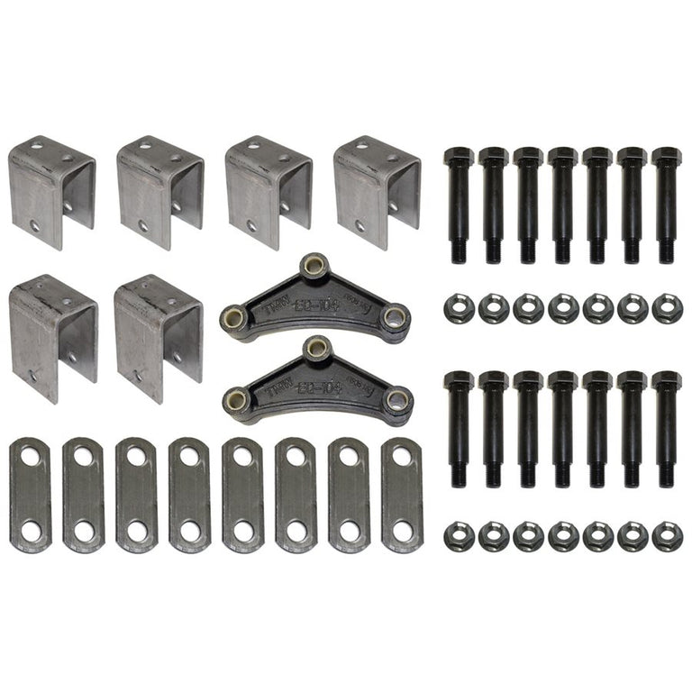 2K-7K Tandem Axle Trailer Hanger Kit | Double Eye Springs | 4102 ...