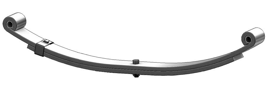 26" Trailer Leaf Spring | Double Eye | 2 Leaves | 4332-8 – Spring Works